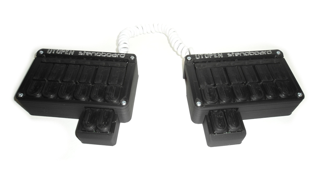 Custom stenography machines – Thomas Baart